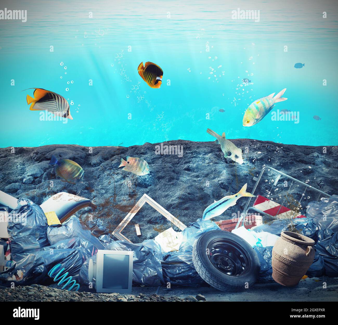 Destruction of seabed hi-res stock photography and images - Alamy
