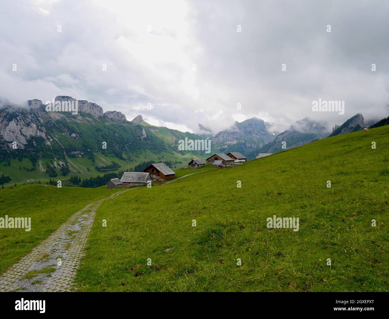 Alp alpine alps alpstein alpstein hi-res stock photography and images ...