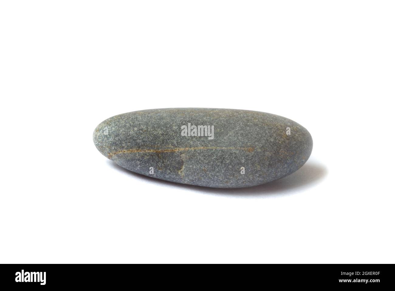 pebble with shadow isolated on white background. sea pebbles. High ...