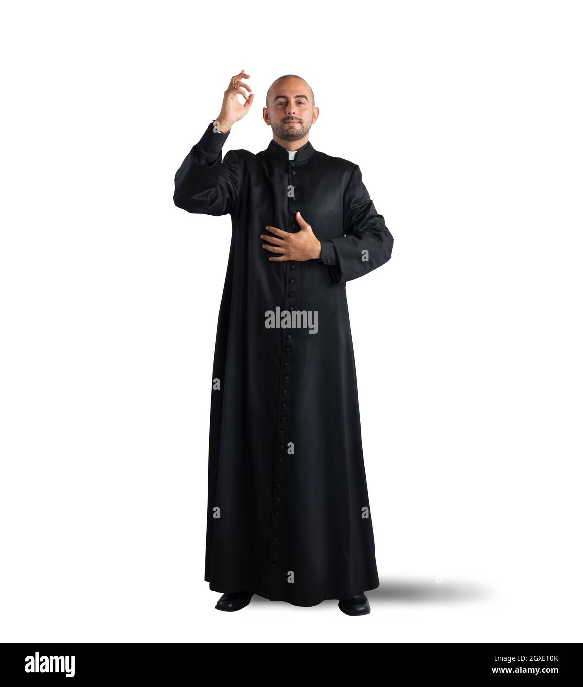 Exorcism priest Cut Out Stock Images & Pictures - Alamy