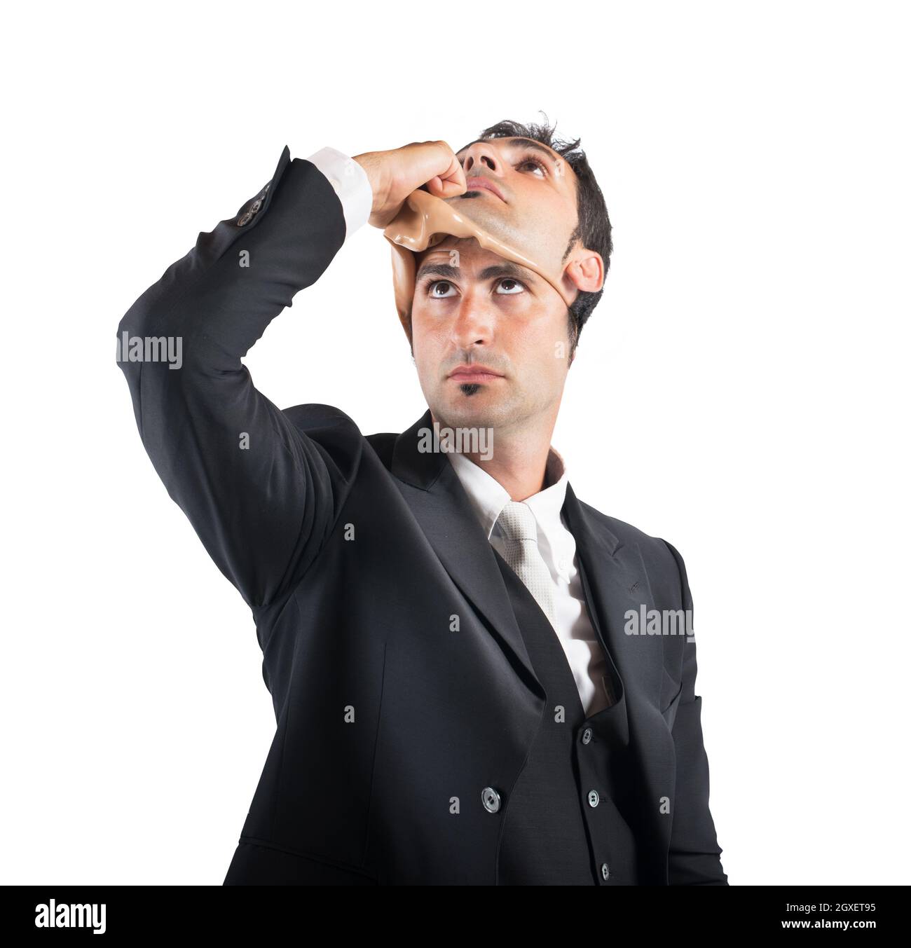False face ceremony mask hi-res stock photography and images - Alamy