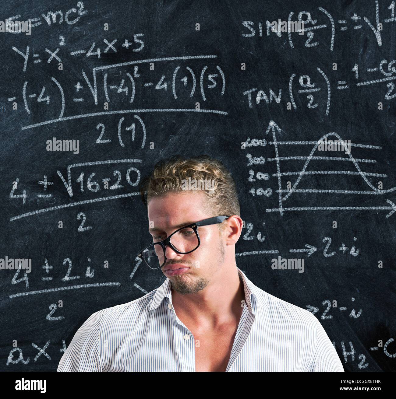 Student In Trouble With Teacher High Resolution Stock Photography and ...