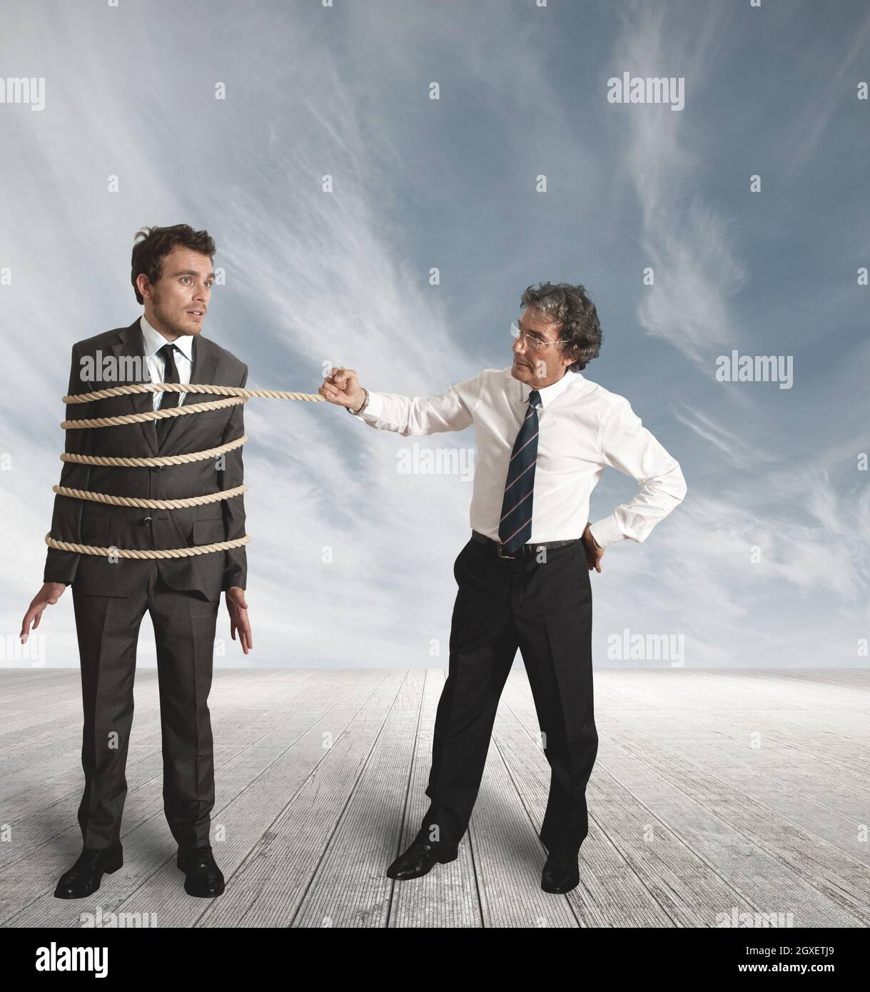 Concept of unfair competition in business Stock Photo - Alamy