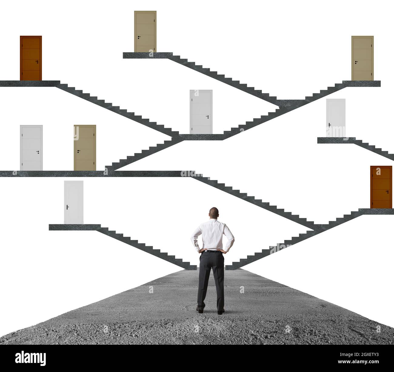 Compare a difficult choice hi-res stock photography and images - Alamy