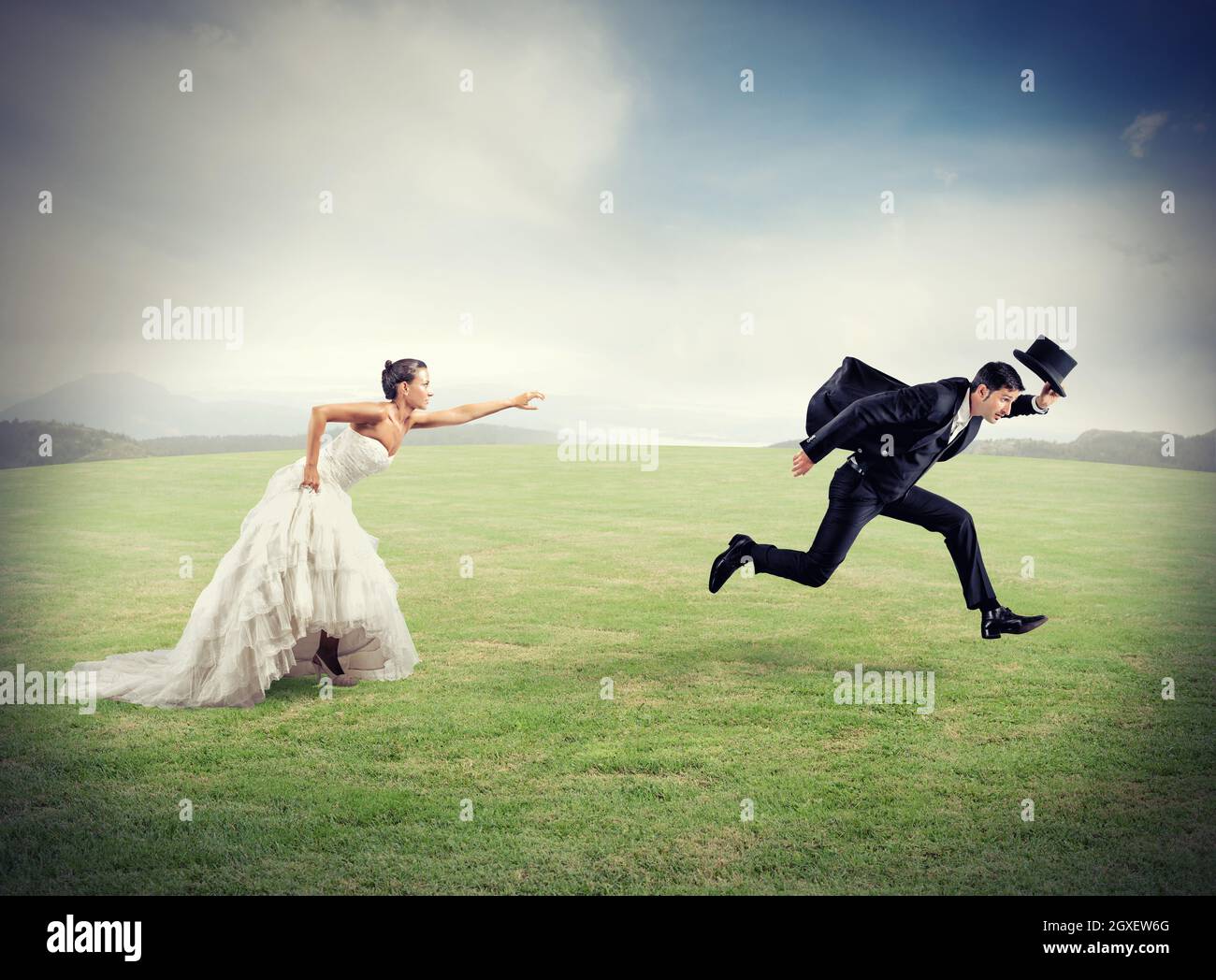 Bride running away from wedding 60 photos - Astyledwedding.com
