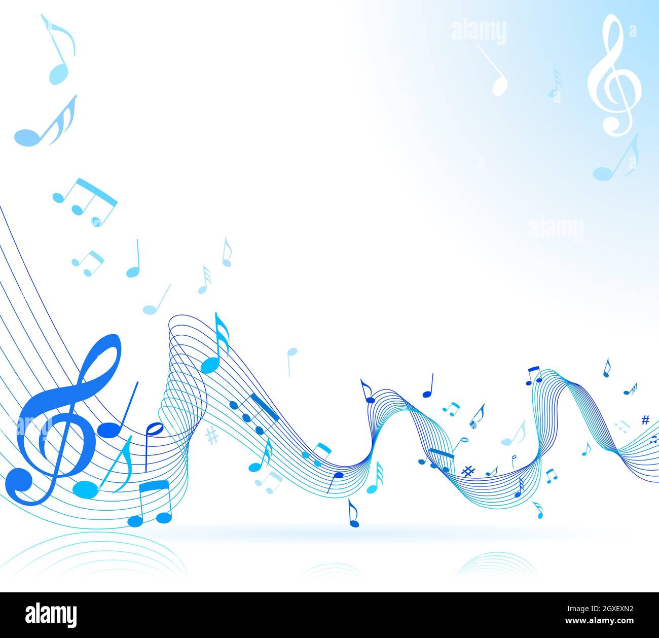Music notes sheet hi-res stock photography and images - Alamy
