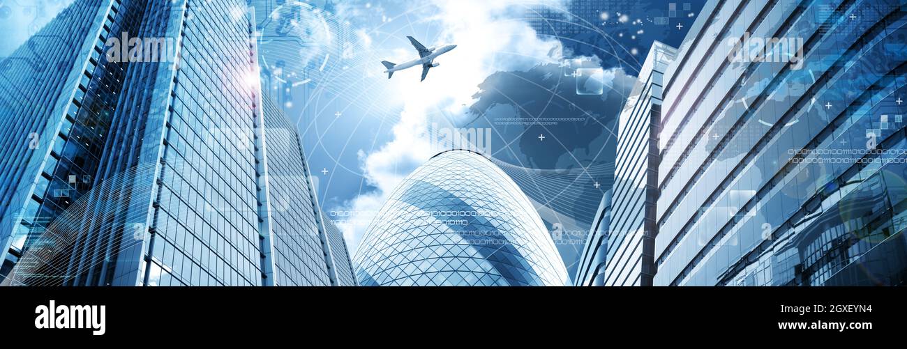 Skyscraper banner hi-res stock photography and images - Alamy