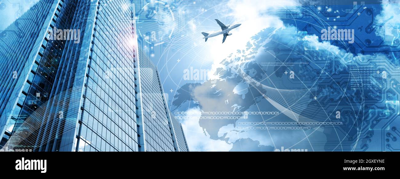 Skyscraper banner hi-res stock photography and images - Alamy