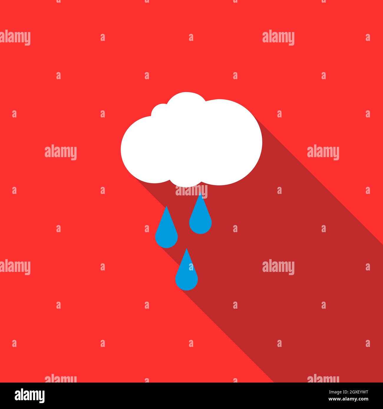Rain cloud icon hi-res stock photography and images - Alamy