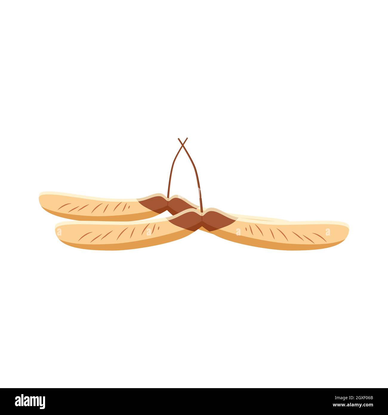 Pod icon in cartoon style isolated on white background. Nature and ...