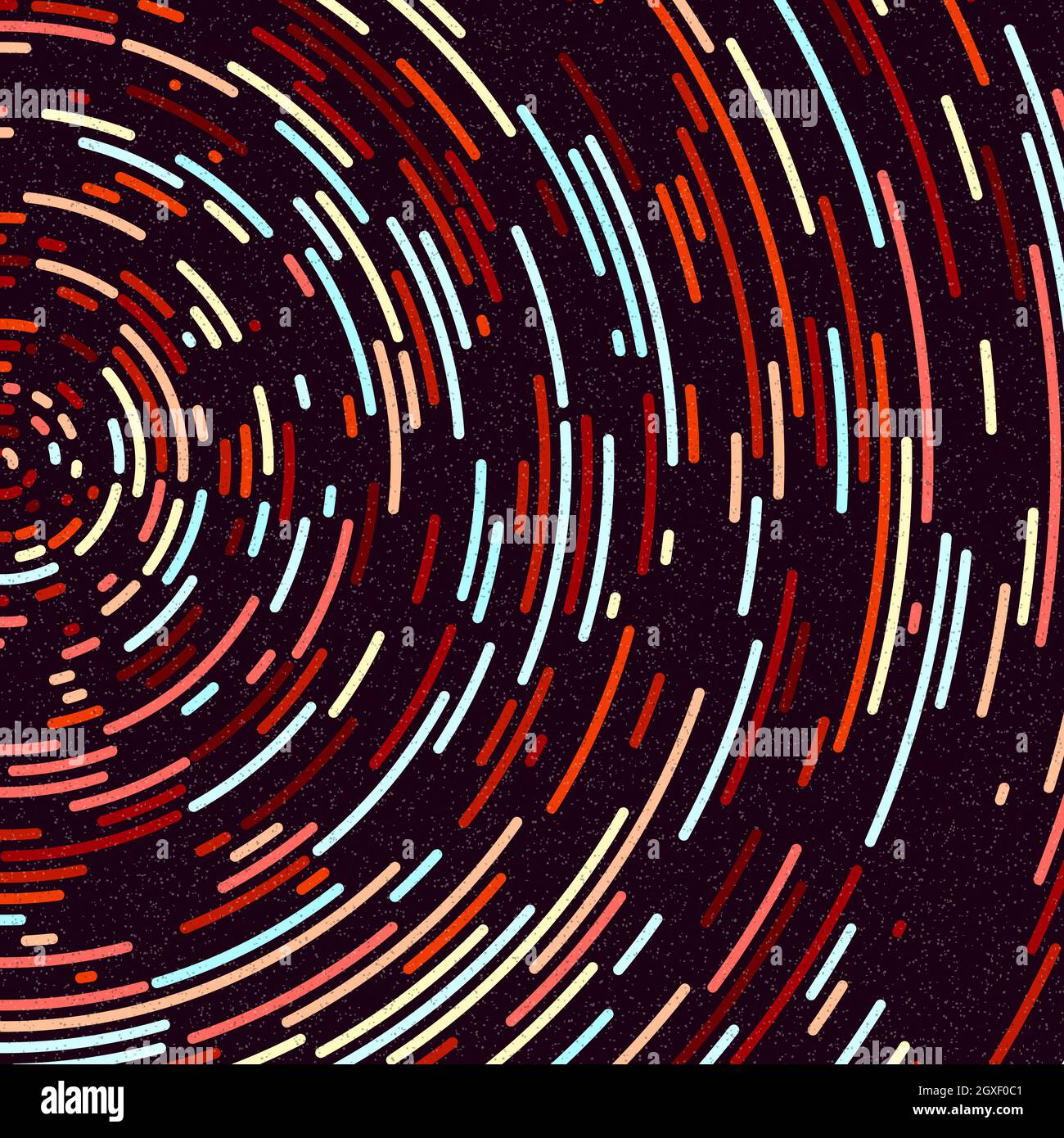 Colorful Universe Distribution Computational Generative Art background ...