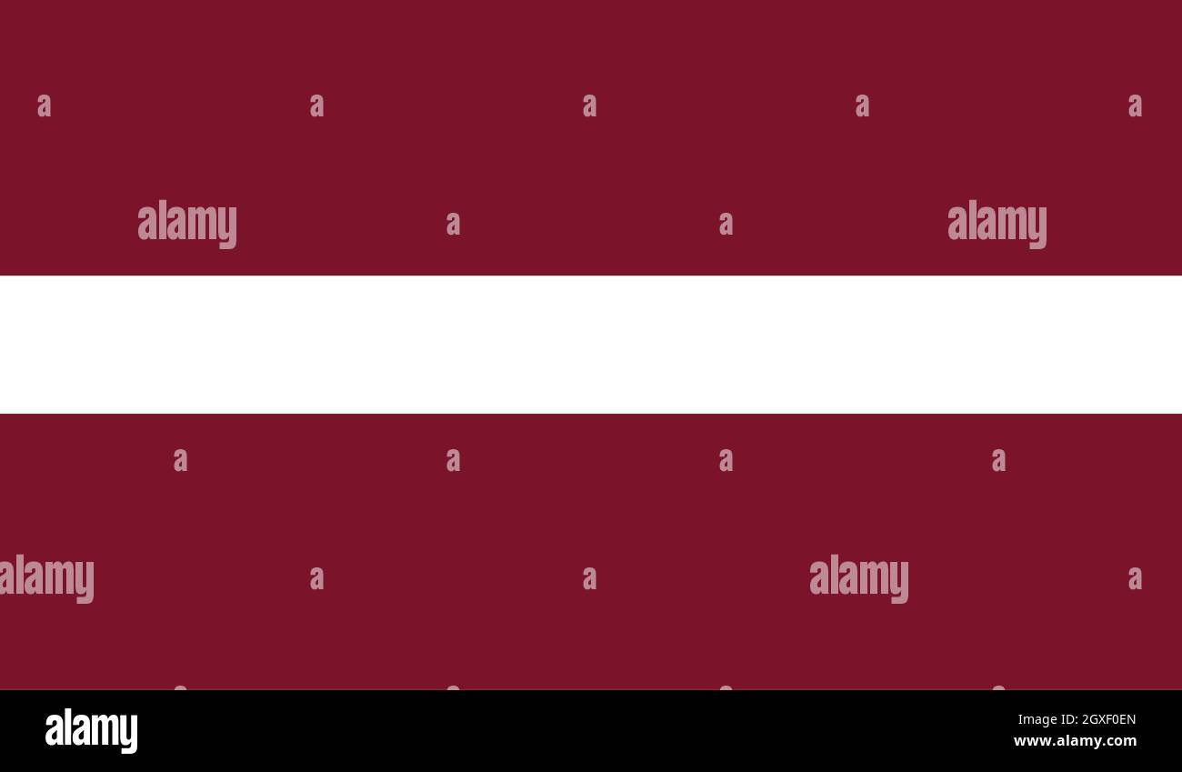 Latvia flag image for any design in simple style Stock Photo - Alamy