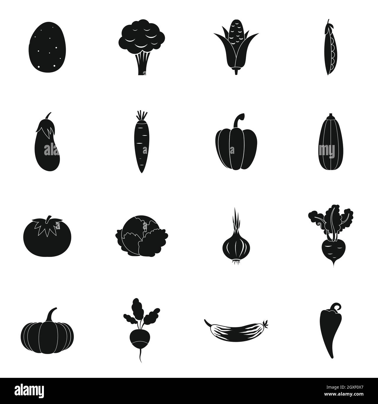 Simple cucumber vector illustration on white background Cut Out Stock ...