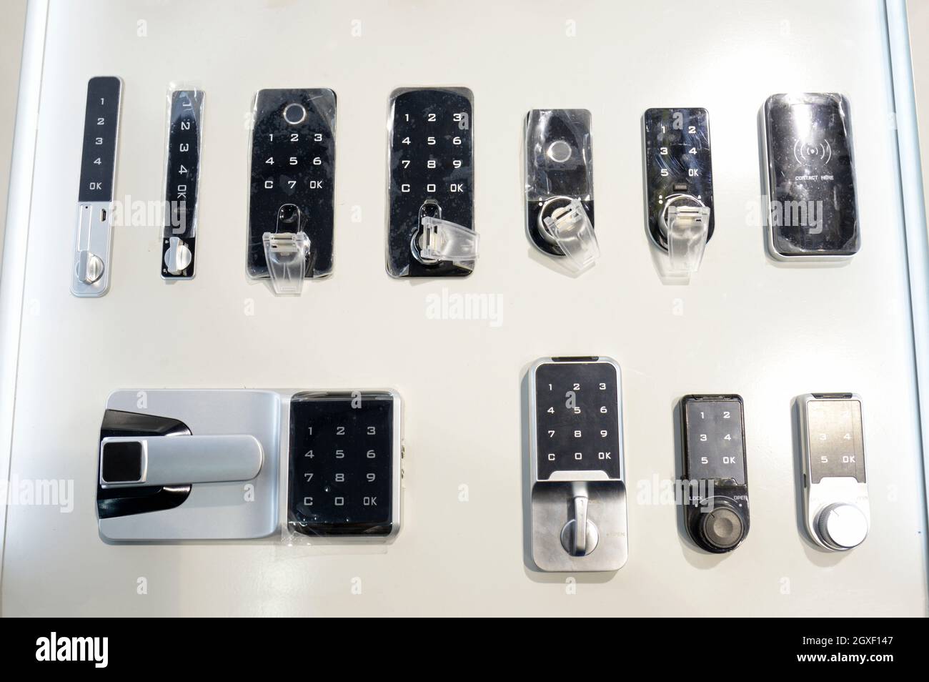 Security fingerprint digital lockers cabinet locks, password door ...