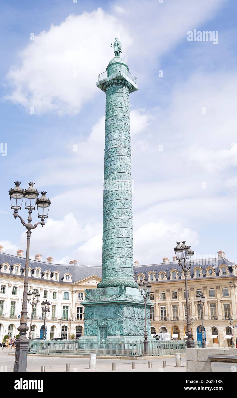 Paris, Vendome Square landmark. France Stock Photo - Alamy