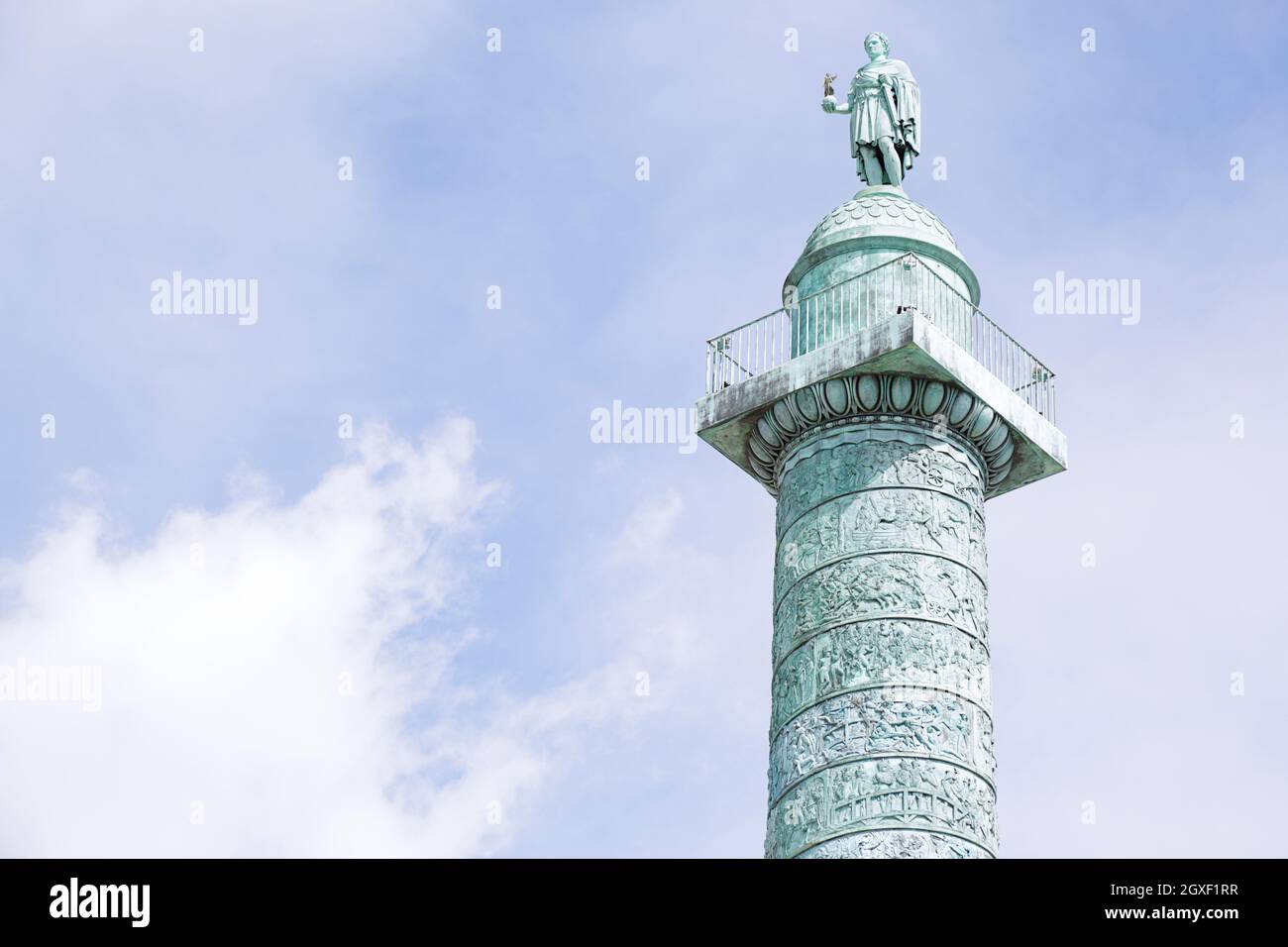 Vendome Column, Place Vendome, Paris, France Stock Photo - Alamy
