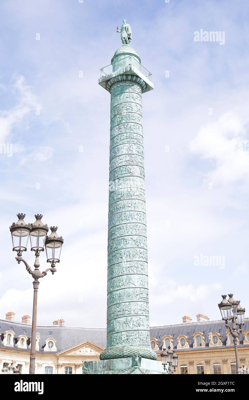 Paris, Vendome Square landmark. France Stock Photo - Alamy