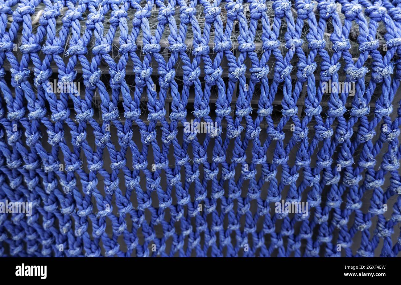 Detail of old nets for fishing in a traditional way Stock Photo - Alamy