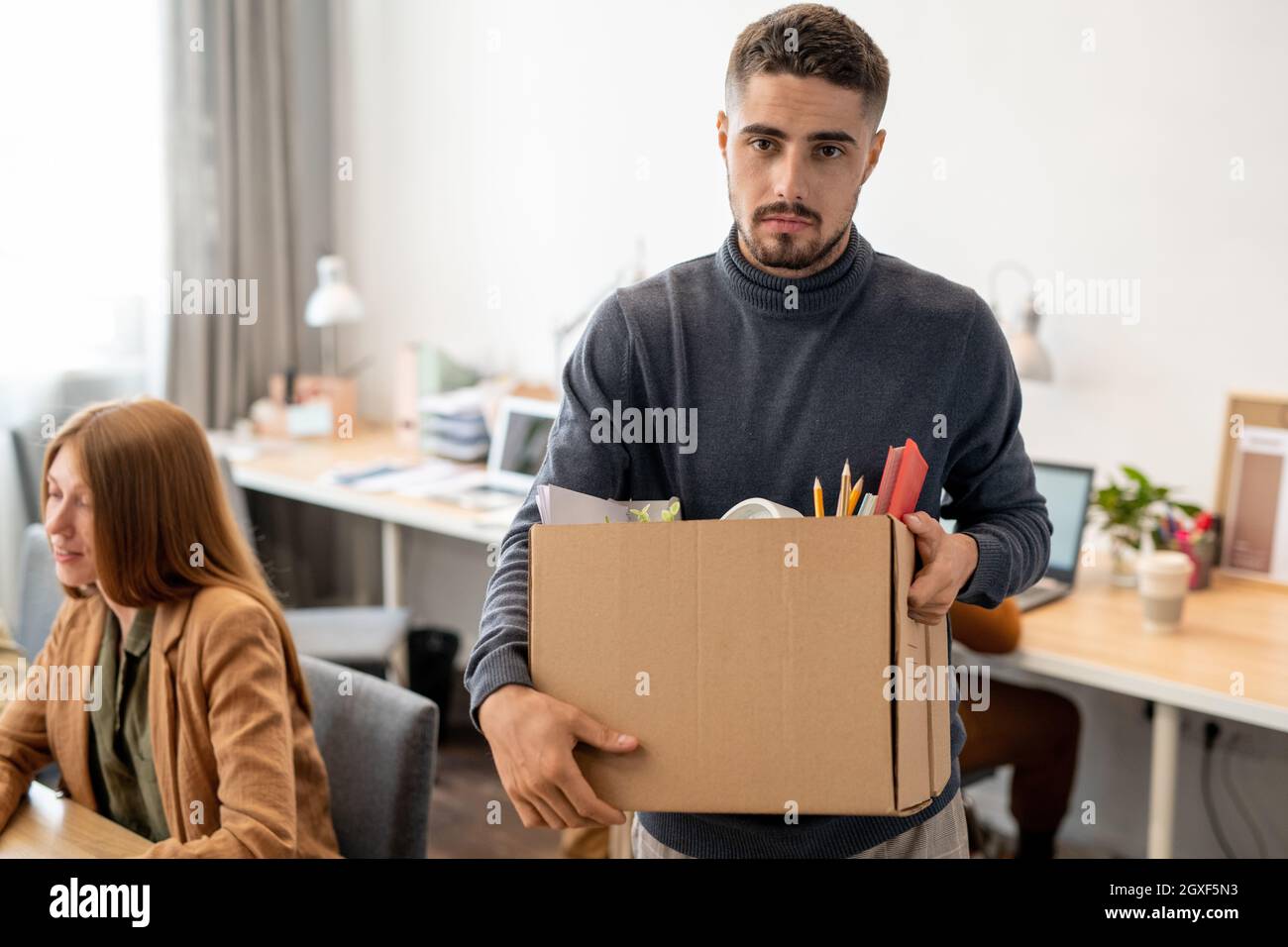 Group business people leaving office hi-res stock photography and ...