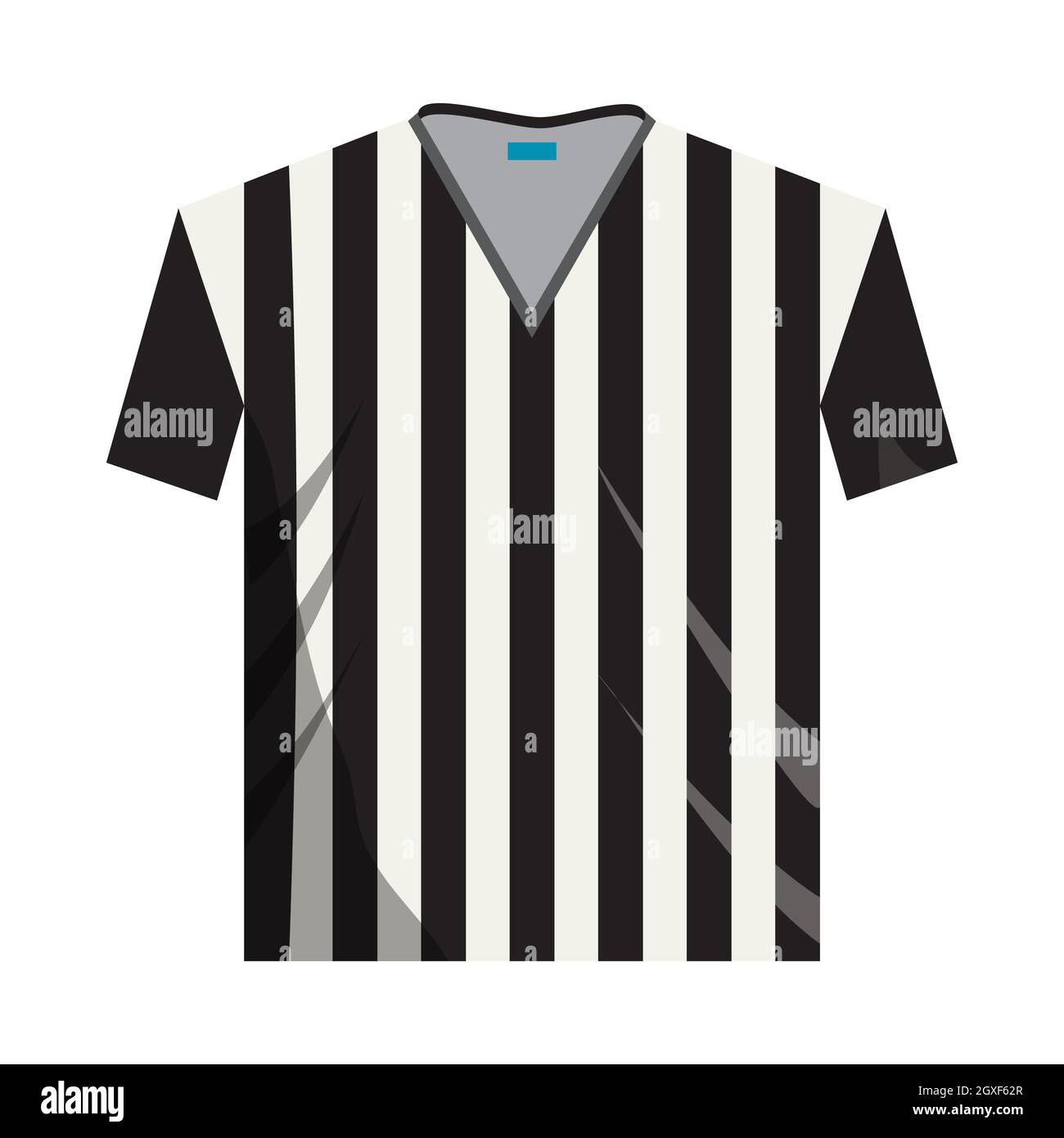 Referee shirt icon in cartoon style on a white background Stock Photo ...
