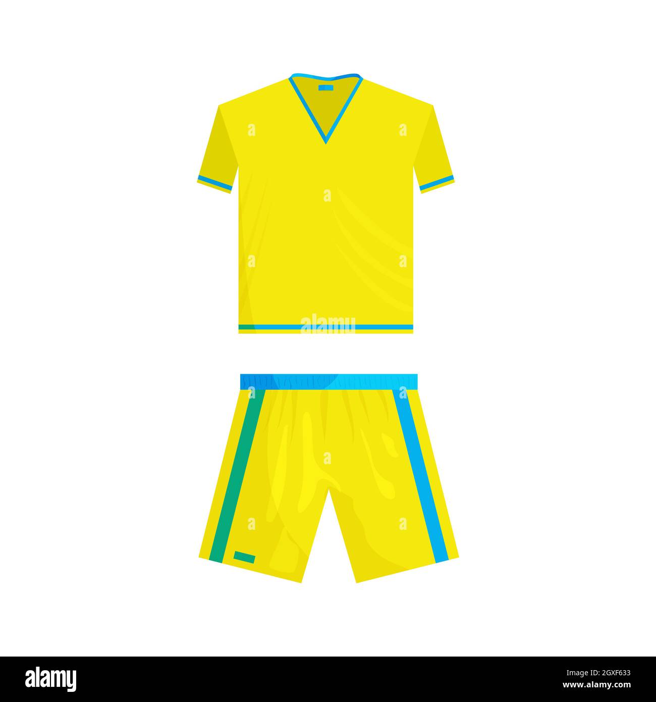 Football uniform icon in cartoon style on a white background Stock ...