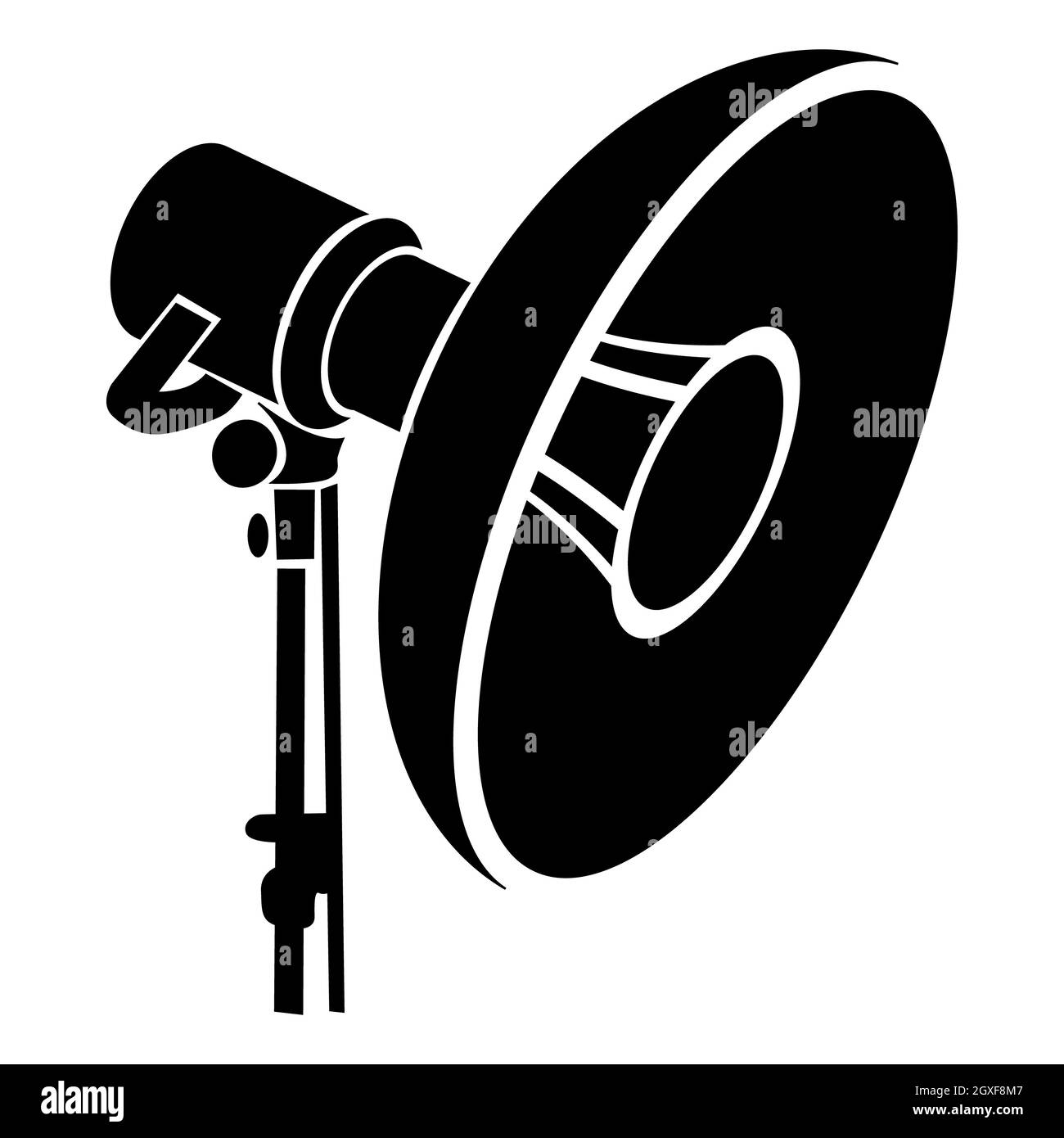 Professional studio light icon in simple style on a white background ...