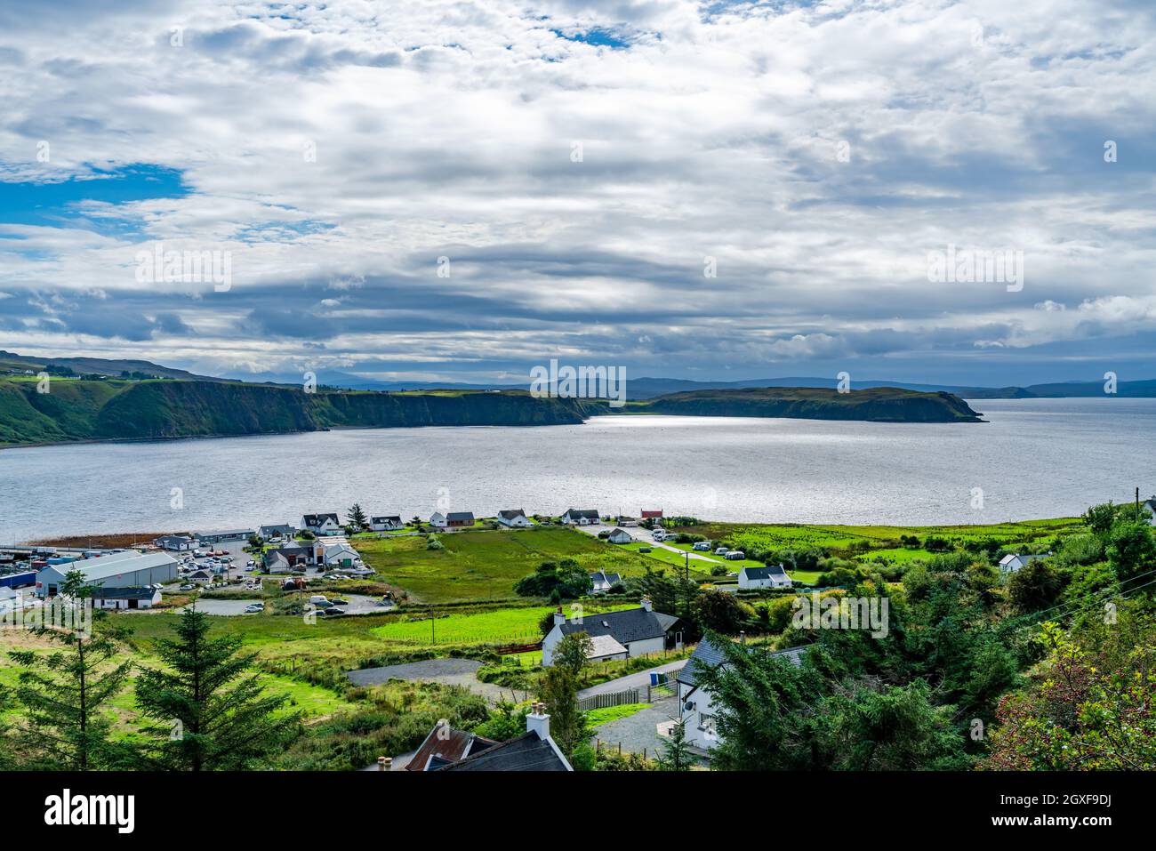 Scotland uig harbour ferry port hi-res stock photography and images - Alamy