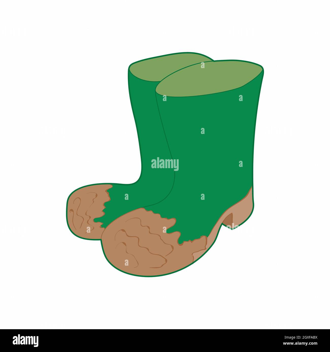 Animated Muddy Boots