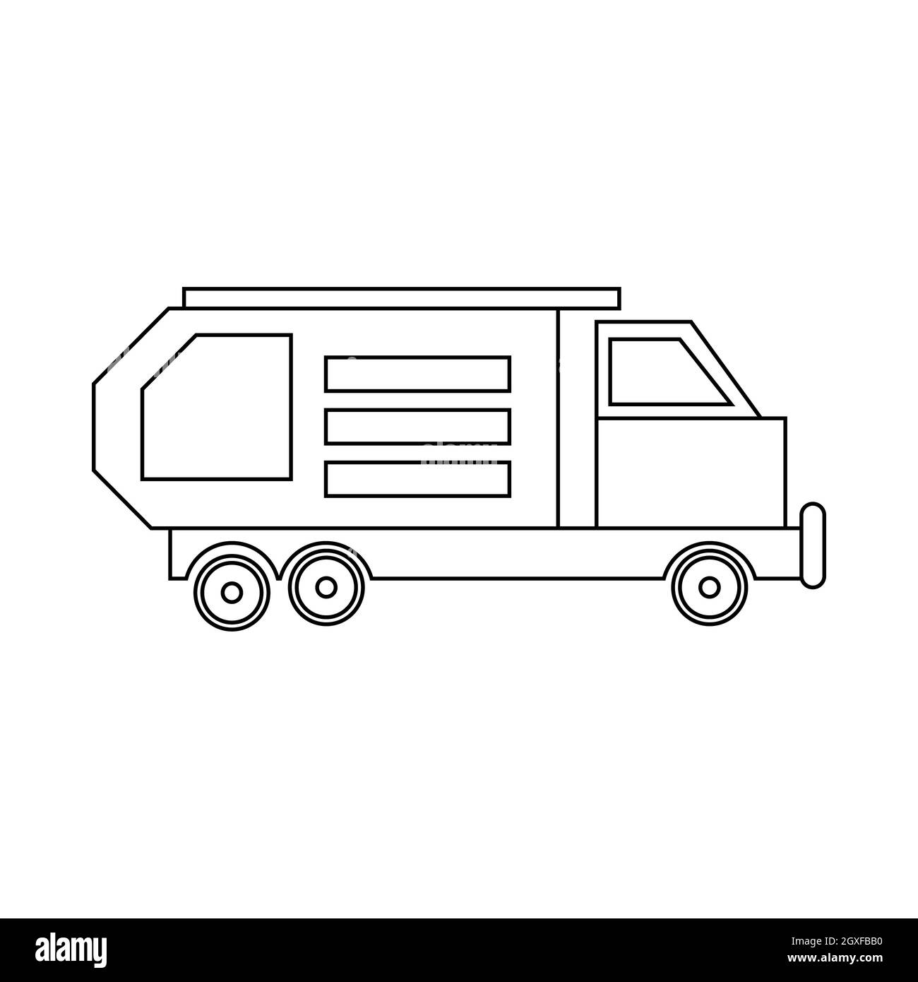 Garbage Collector Coloring Page