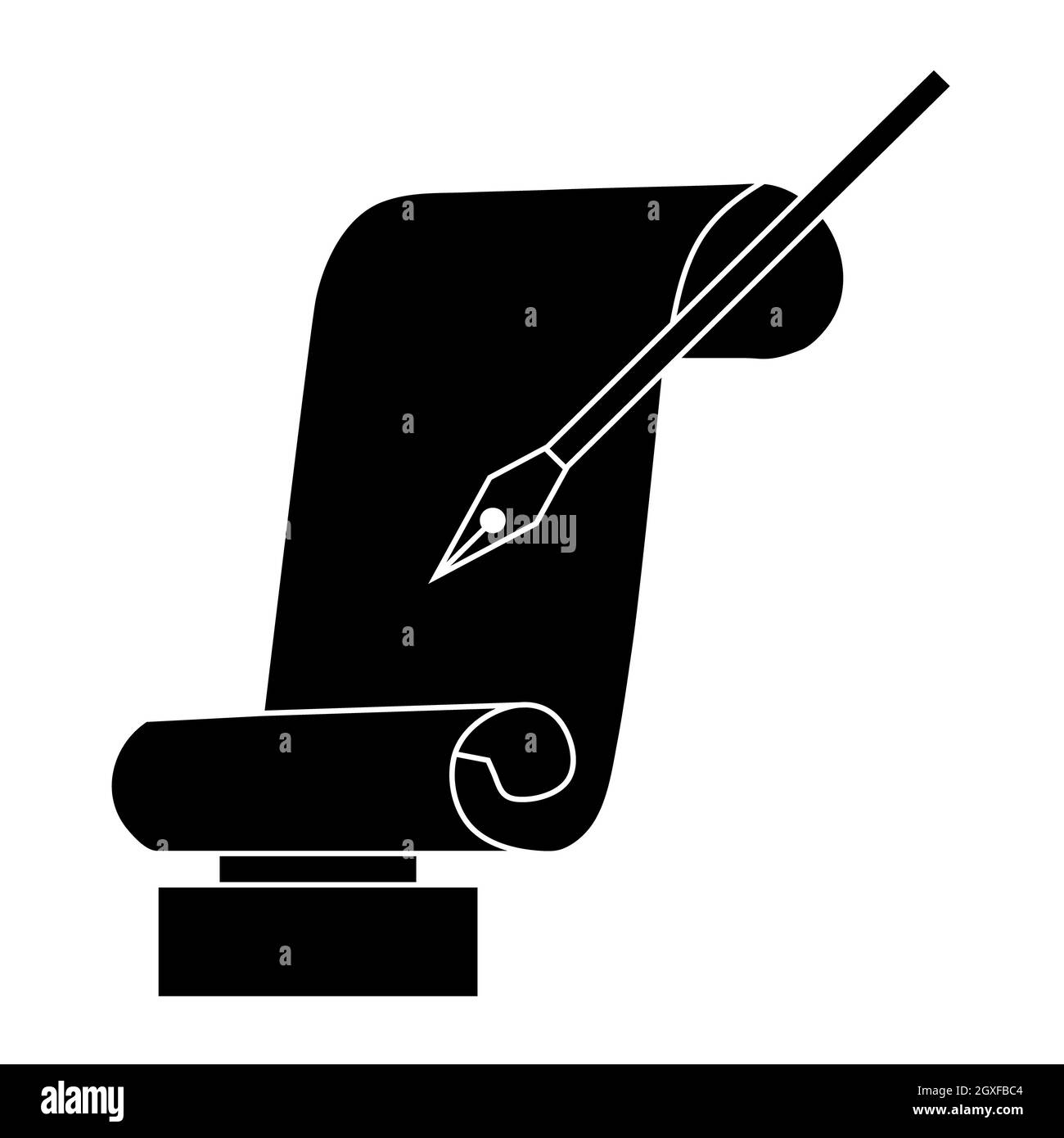 Icon writer Black and White Stock Photos & Images - Alamy