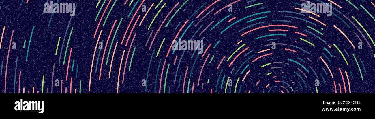 Colorful Universe Distribution Computational Generative Art background ...