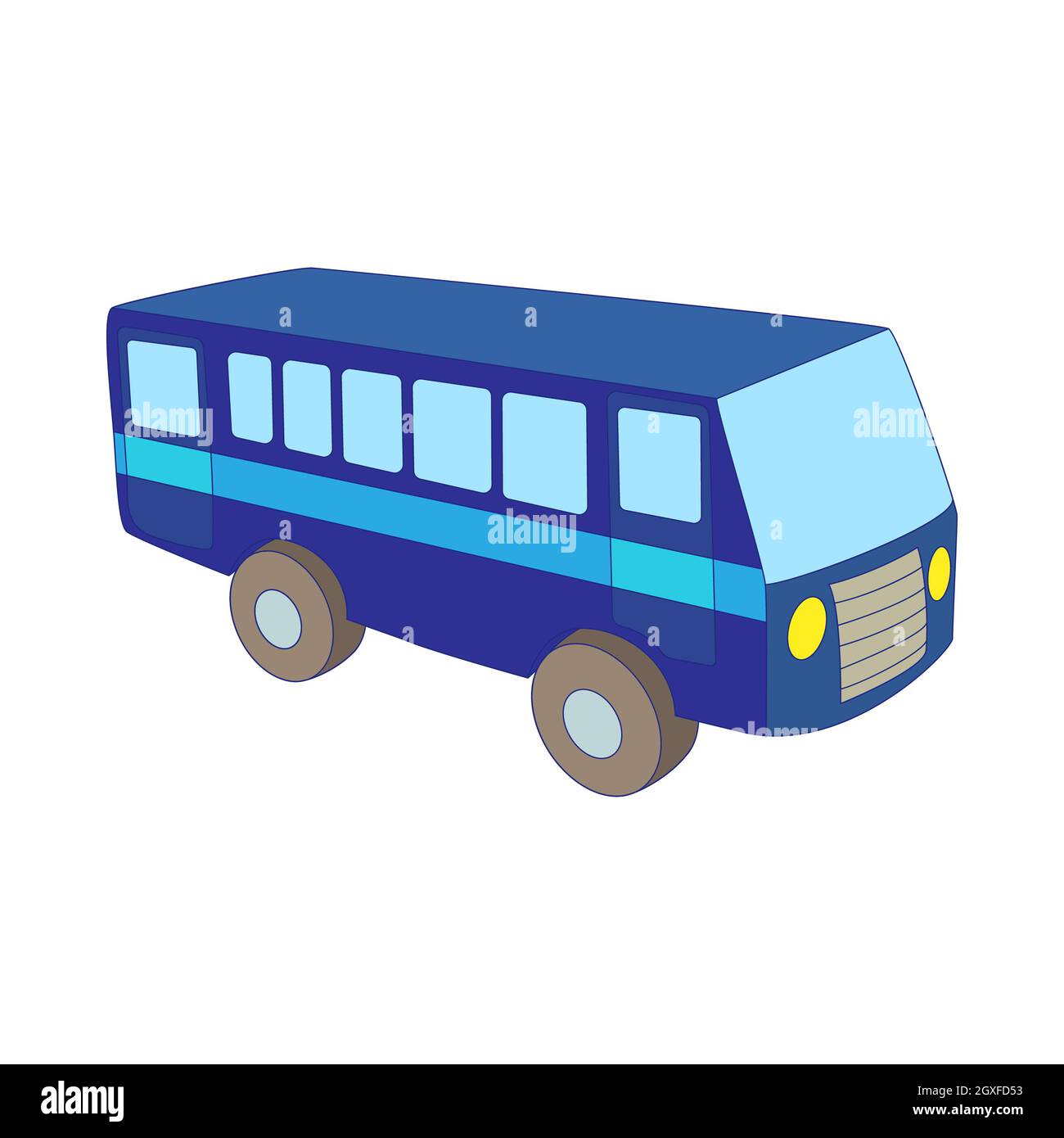 Cartoon bus driver isolated on hi-res stock photography and images - Alamy