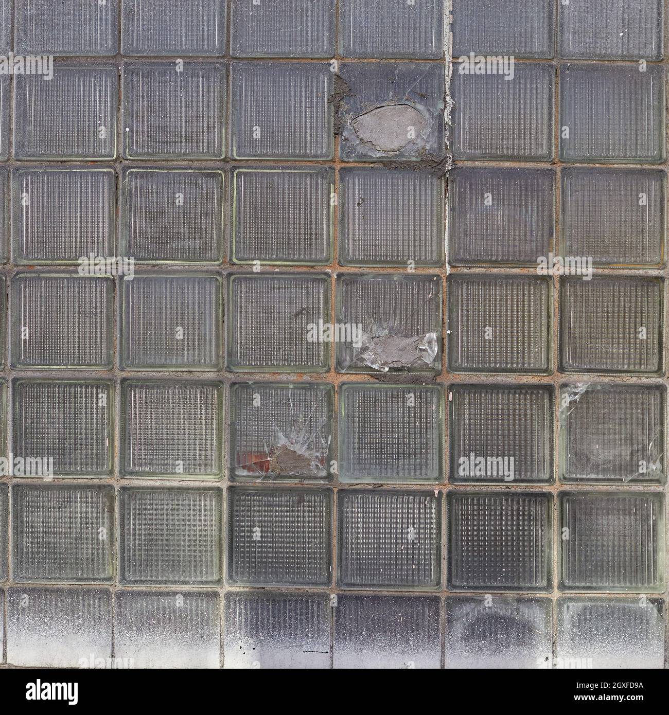 Background of old broken square windows, glass tiles Stock Photo - Alamy