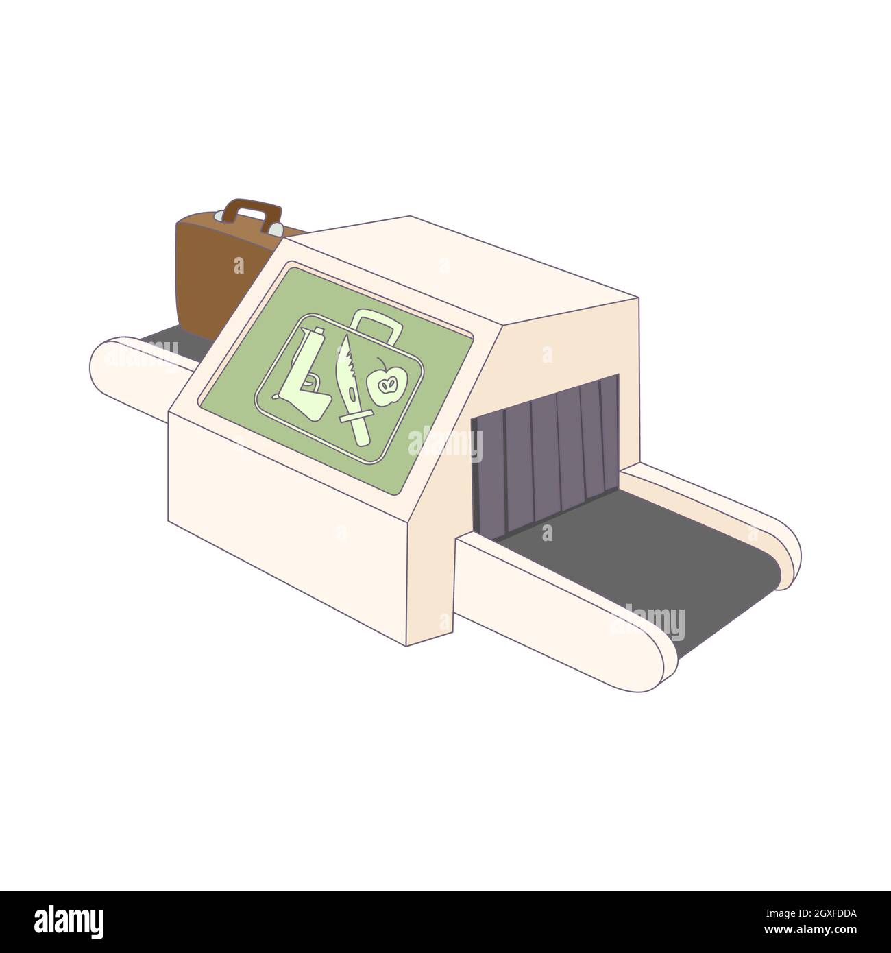 Police luggage check Cut Out Stock Images & Pictures - Alamy