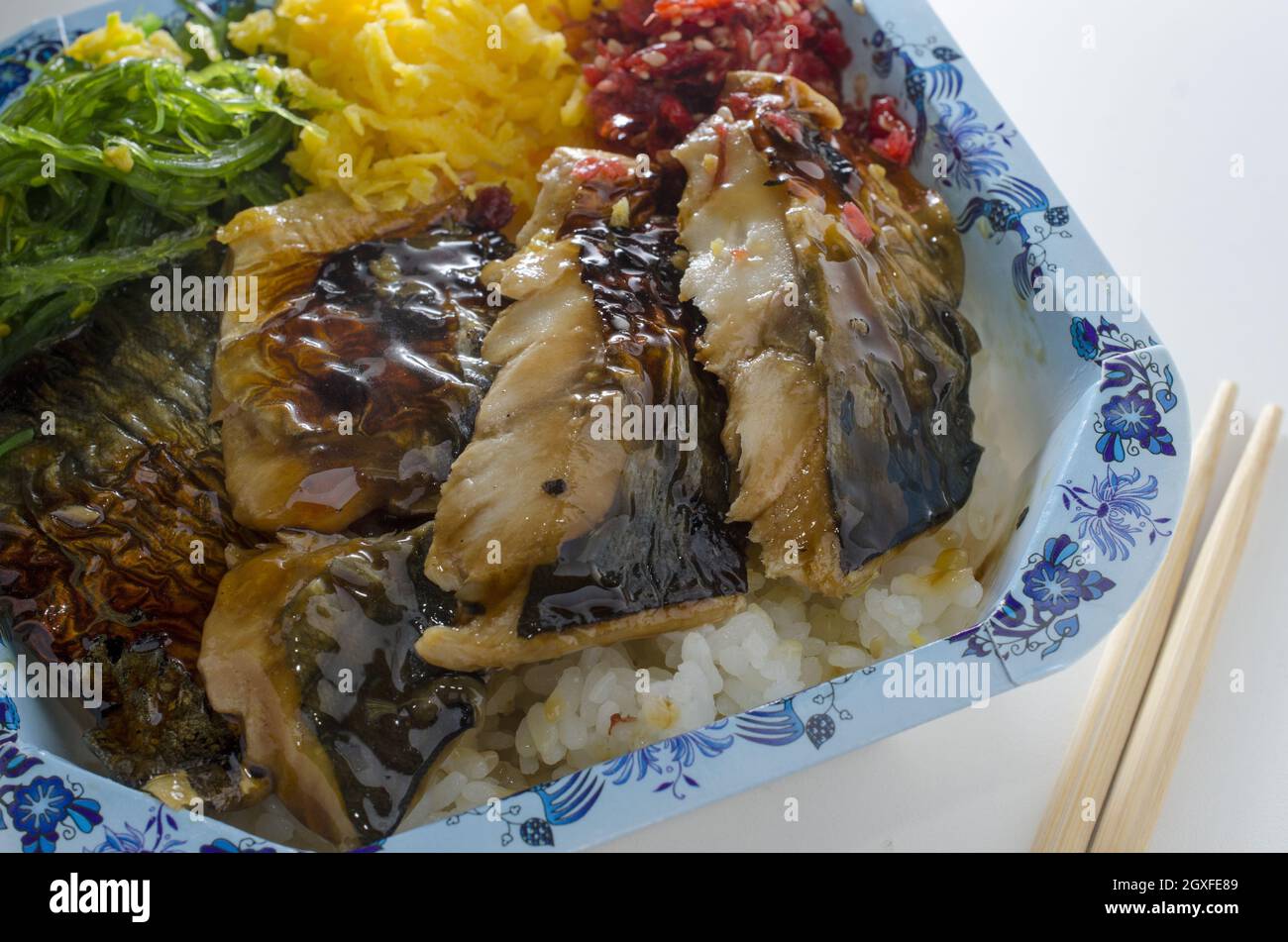 a naturally cooked fish recipes Stock Photo - Alamy