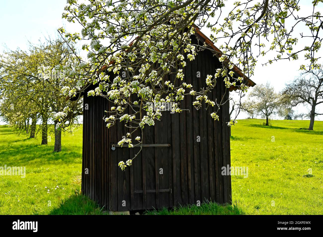 The old apple barn hi-res stock photography and images - Alamy