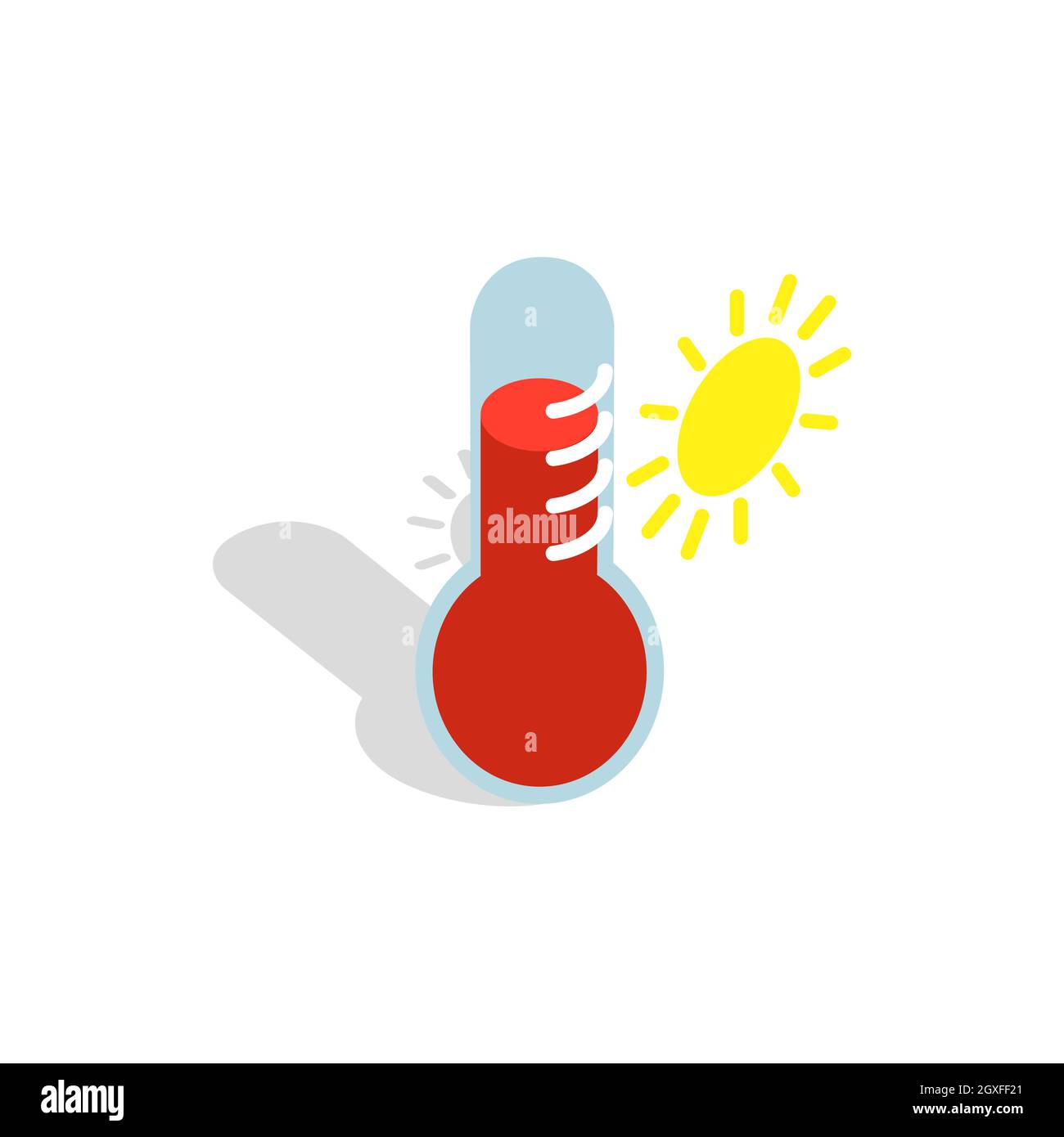 Extremely high temperature Cut Out Stock Images & Pictures - Alamy