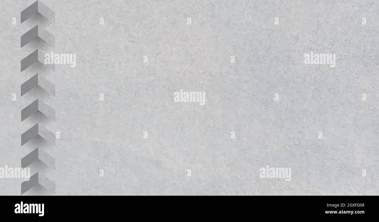 Realistic background, light texture of a stone old wall with arrows ...