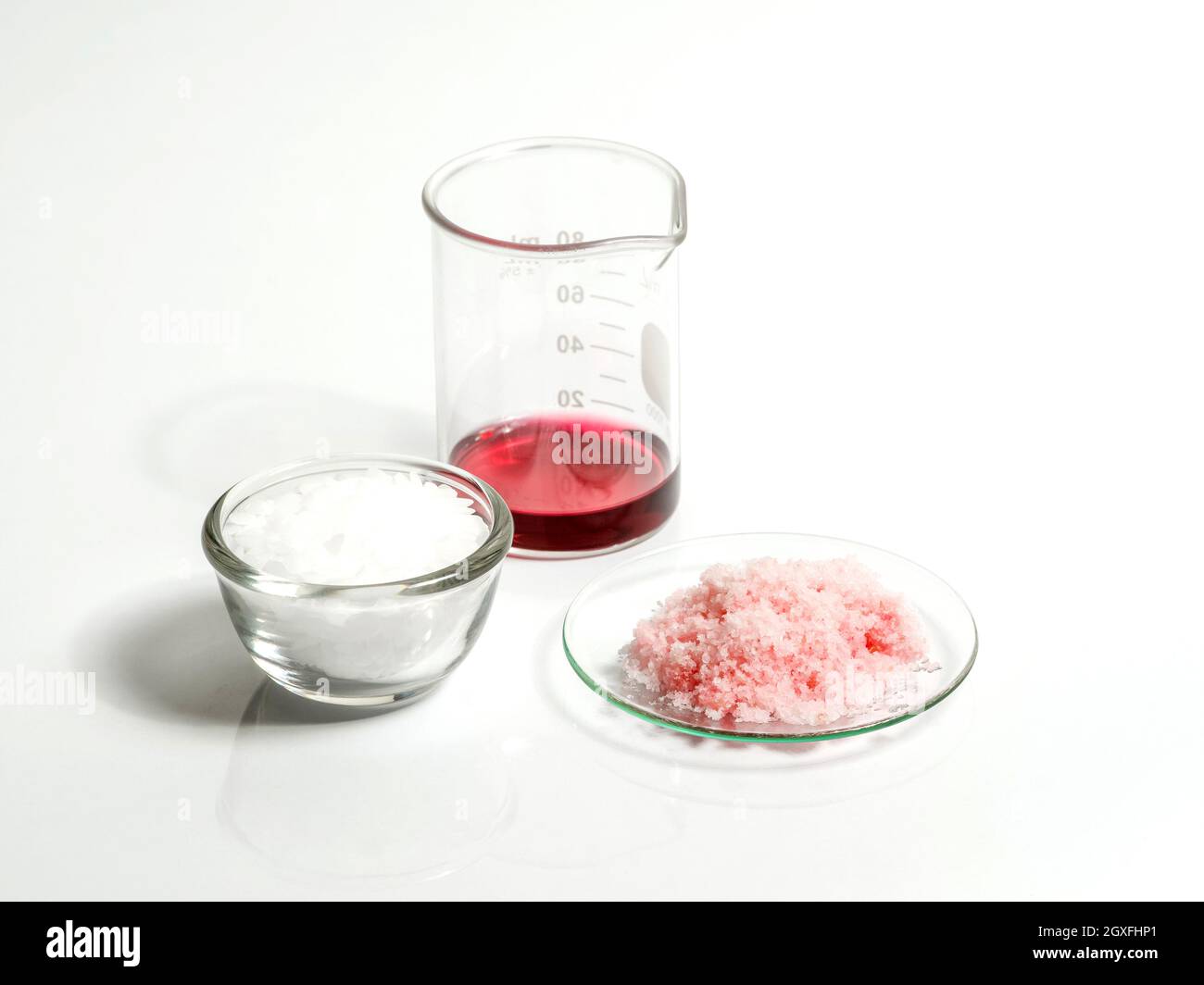 Pink liquid in beaker glass hi-res stock photography and images - Alamy