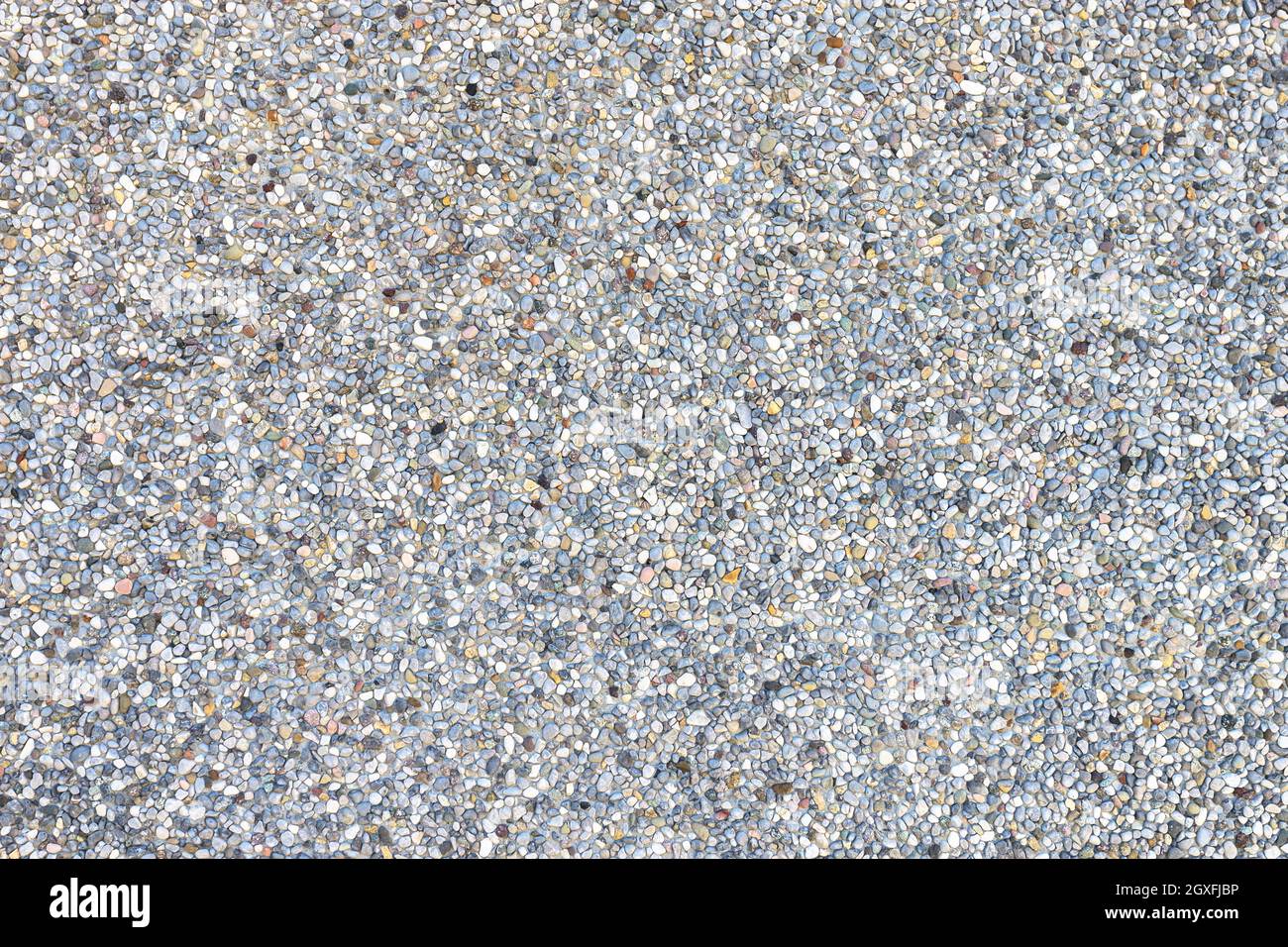 Pavement decorative construction of small pebble stone. Ideal as ...