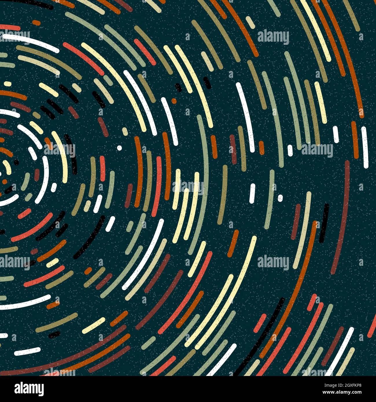 Colorful Universe Distribution Computational Generative Art background ...