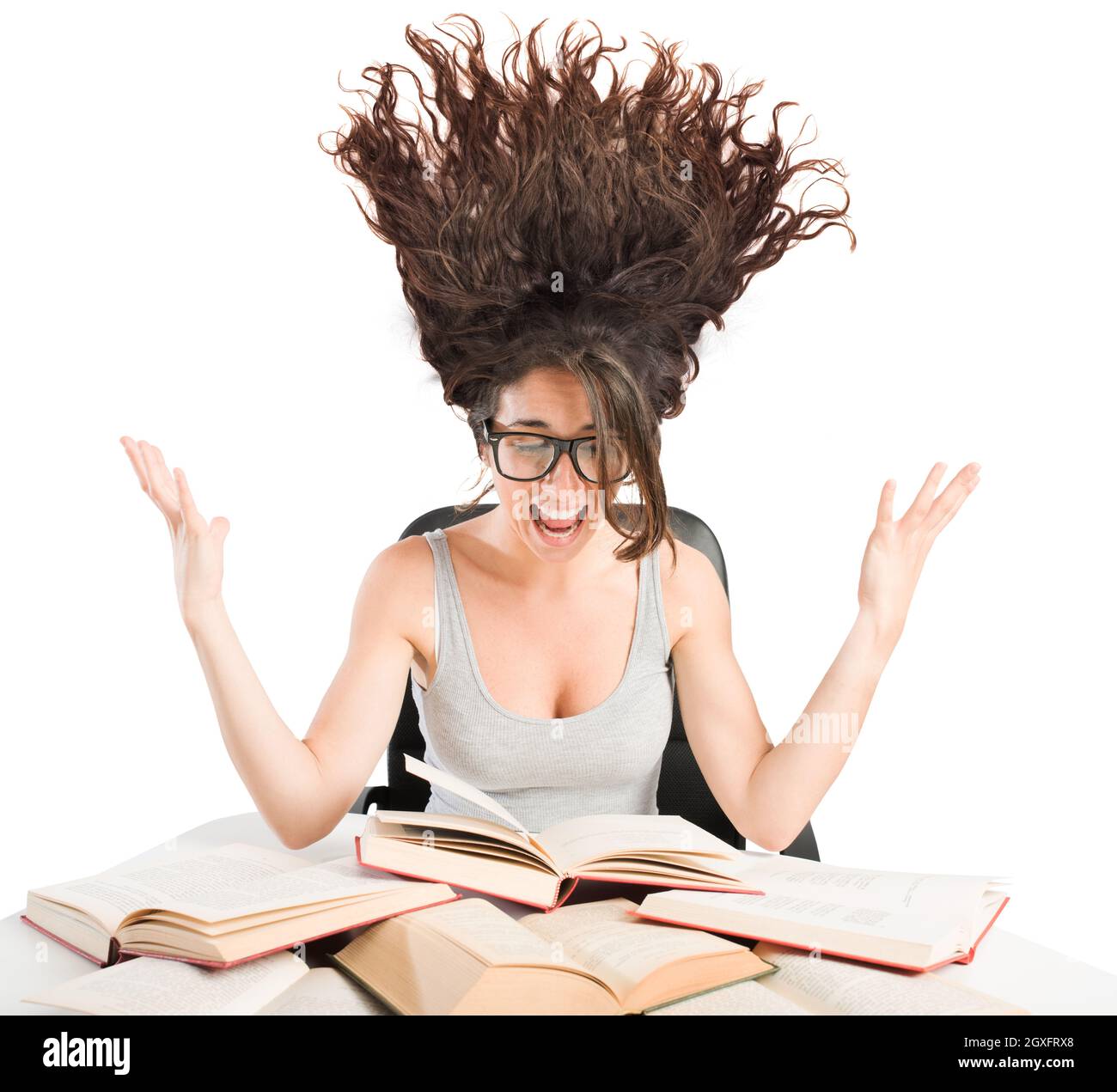 Fatigue screaming hi-res stock photography and images - Alamy