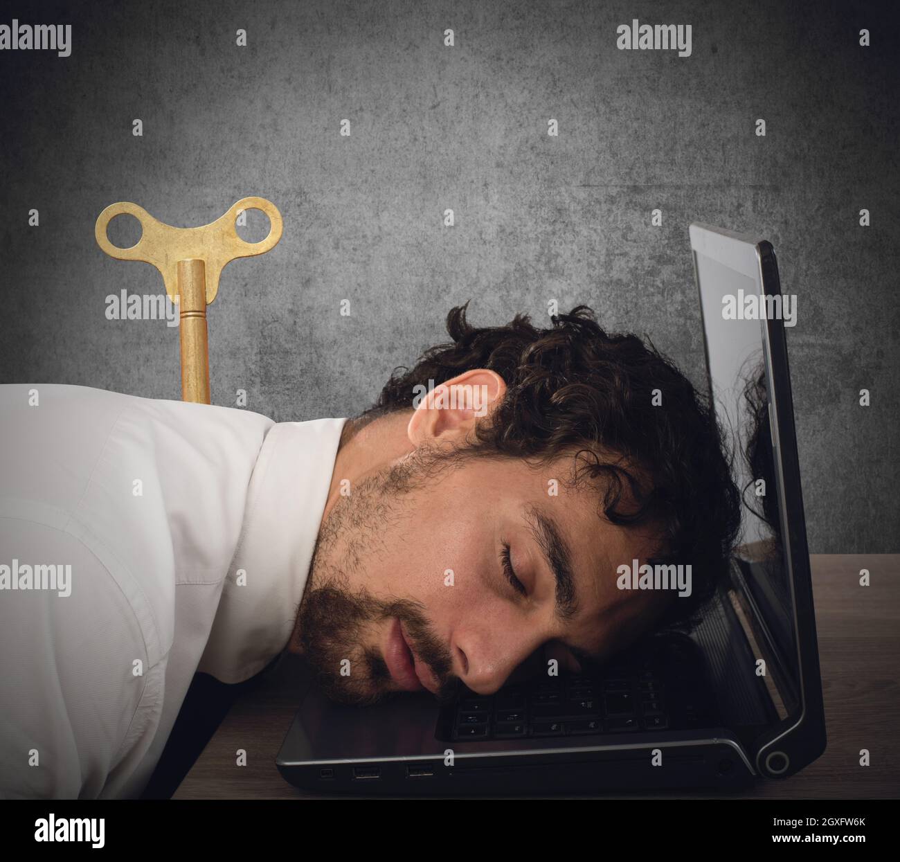 Crisis overwork hi-res stock photography and images - Alamy