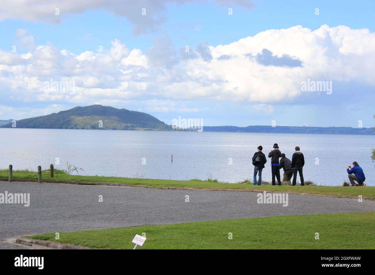 Lake Rotorua. New Zealand. 20 Sep 2011 Stock Photo - Alamy