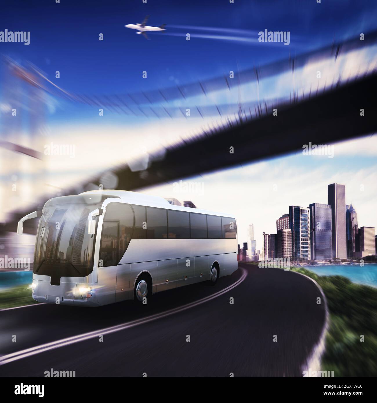 Auto hauler bridge hi-res stock photography and images - Alamy