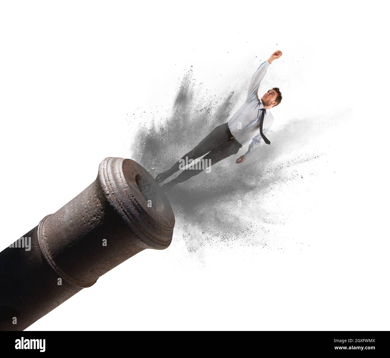 Shot from a cannon hi-res stock photography and images - Alamy