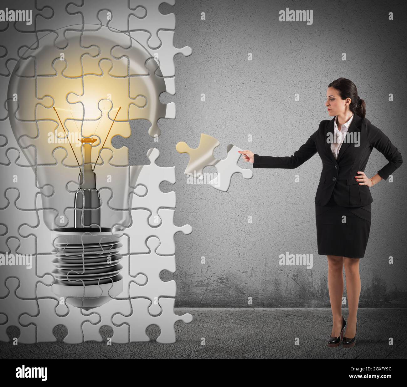 Puzzle piece sketch hi-res stock photography and images - Alamy