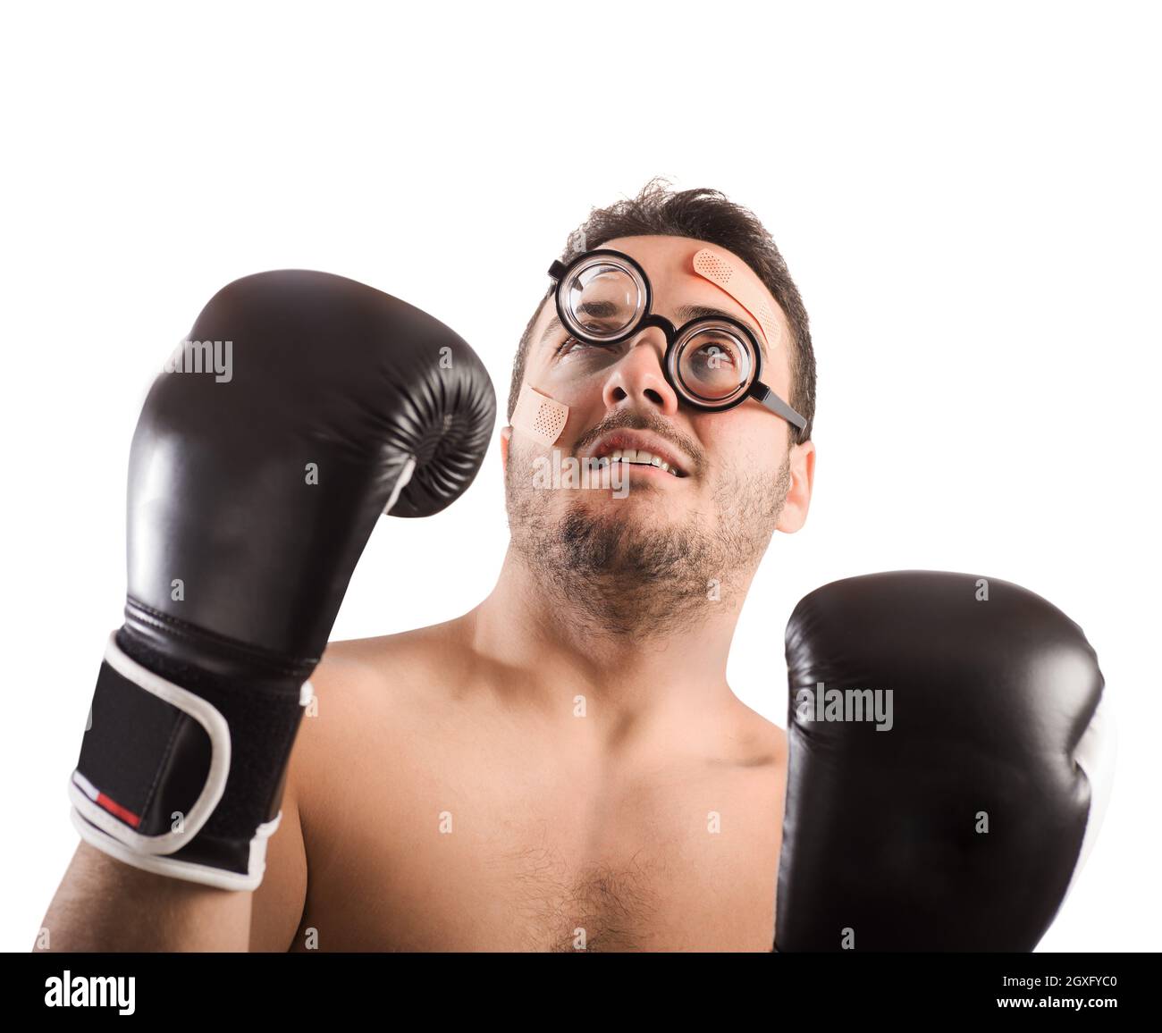 Nerd boxing hi-res stock photography and images - Alamy