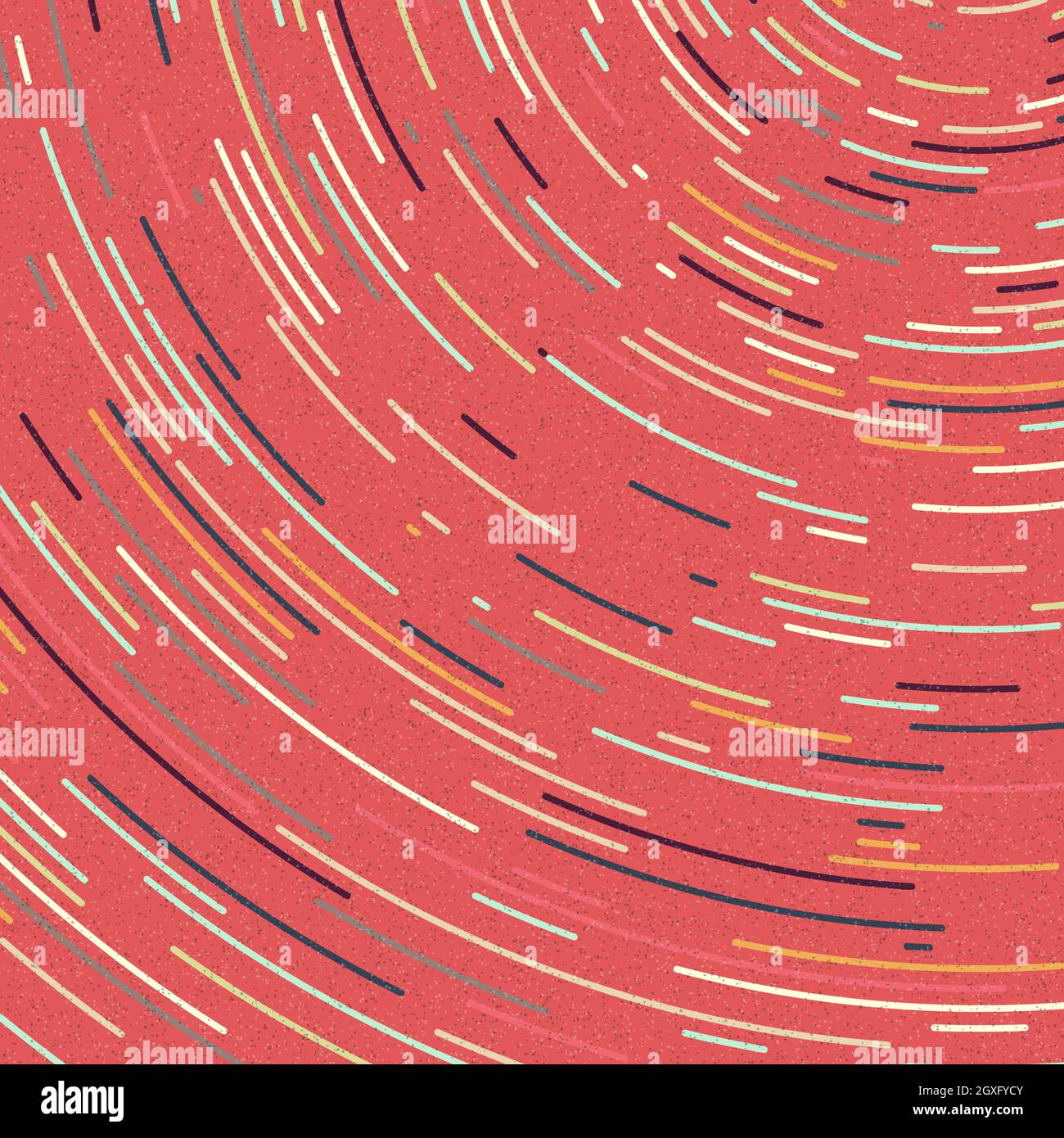 Colorful Universe Distribution Computational Generative Art background ...