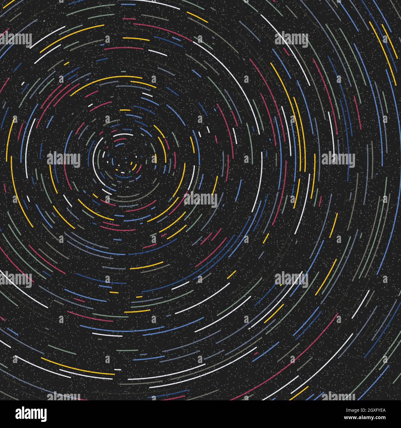 Colorful Universe Distribution Computational Generative Art background ...